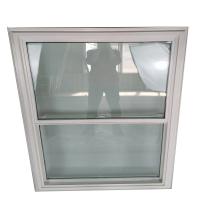 China Reflective Double Glass Upvc Fixed Double Hung Window for Residential Developments for sale
