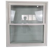 China Reflective Double Glass Upvc Fixed Double Hung Window for Residential Developments for sale