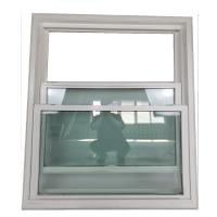China Curtain Type Double Hung Plastic Replacement Windows Horizontal Opening Pattern Energy for sale