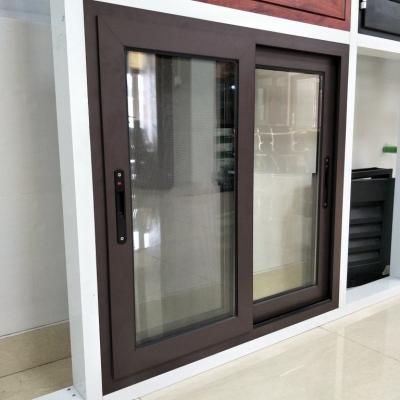 China Aluminium legeringsframe materiaal buiten schommelvenster voor kantoorgebouwen in hoge vraag Te koop