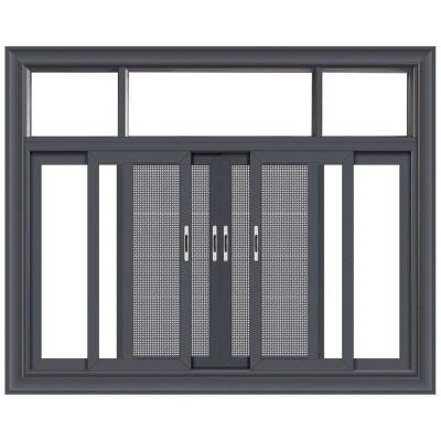China Aluminium legeringsframe materiaal buiten schommelvenster voor kantoorgebouwen in hoge vraag Te koop