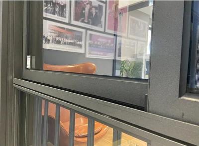 Cina Apertura scorrevole Design moderno Uragano Impatto Aluminio Finestre a doppio vetro Per case in vendita
