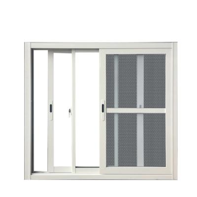 China Aluminium Double Glazed Sliding Windows Sliding Double Window for Soundproof Function for sale