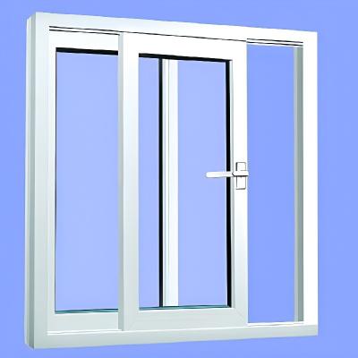 Cina Modello di apertura orizzontale Home Office Cornice in alluminio a doppio vetro Finestre scorrevoli in vendita