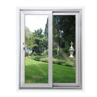 China High Security System Tempered Glass Home UPVC Window with Horizontal Opening Pattern for sale