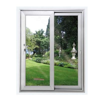 Cina Sistema di sicurezza elevata vetro temperato finestra UPVC con modello di apertura orizzontale in vendita