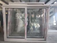 China Folding Screen Double Glass Aluminium Sliding Windows With Horizontal Opening Pattern for sale