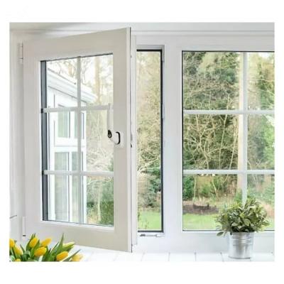 Cina Porte di finestre in vetro di UPVC con maglia di sicurezza e vetro temperato in vendita