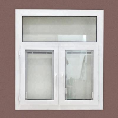 Cina Porte di finestre in vetro di UPVC con maglia di sicurezza e vetro temperato in vendita