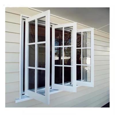 Cina Disegno di finestre di vetro UPVC isolante insonorizzato con hardware top cinese in vendita