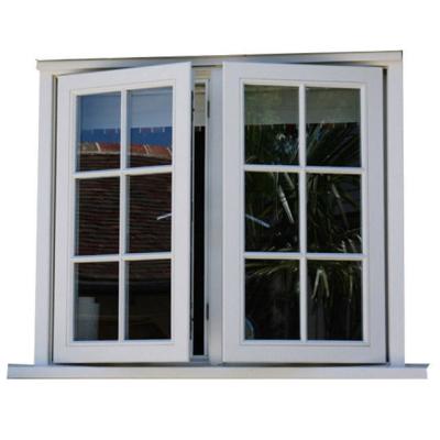 Cina Fermato di plastica vetro a rivestimento di vetro ad impatto di alta sicurezza con doppio vetro UPVC in vendita