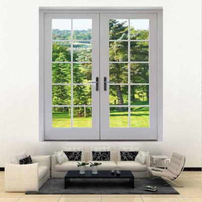 Cina Finestra di casa moderna con vetro a bassa resistenza Germania Hardware UPVC Casement Finestra con maniglia a manica in vendita