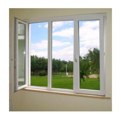 Cina Vetro ad impatto di alta sicurezza a doppio vetro UPVC con isolamento termico in vendita