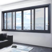 China Modern Aluminium Sliding Window with Windproof Function and Double Glazed Glass for sale