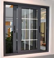 China Modern Aluminium Sliding Window with Windproof Function and Double Glazed Glass for sale