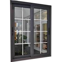 China Modern Aluminium Sliding Window with Windproof Function and Double Glazed Glass for sale