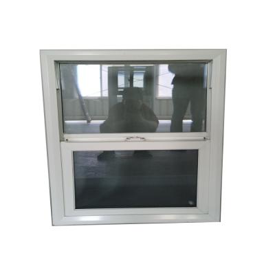 Cina Cornice in PVC in stile americano Upvc finestrella a sfilata singola con tenda tipo persiana a rulli in vendita