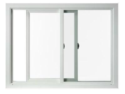 China Sliding Curtain Type Window Upvc Profile European Style Double Glazed Sliding Window for sale