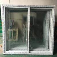 China 2023 Arrival Double Glazed Sliding Window with Plastic Frame and Soundproof Function for sale
