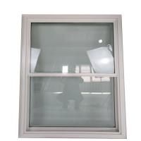 China Upvc Double Glaze Replacement Double Hung Windows Heat Insulation Screen Netting for sale