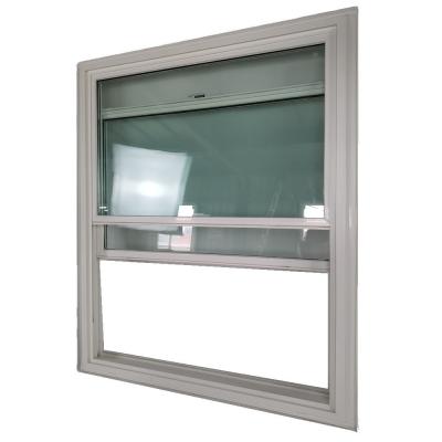 Cina Custom Upvc doppio vetrato doppio appeso finestre di design moderno con tela di nylon rete in vendita