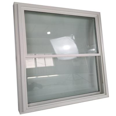 China Plastic Profile Upvc Double Hung Windows Glass Coating Screen Netting Material Plastic for sale
