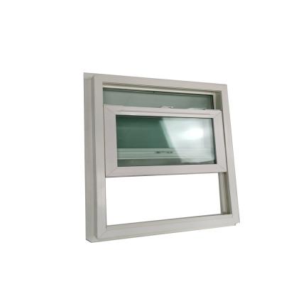 China UPVC Frame Glass Single Hung Window with Folding Screen Fenesta UPVC Windows' Product for sale