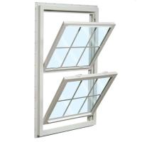 China Customized Colors Vinyl Double Hung Windows Sliding/Casement/Roller Shutter Replacement for sale