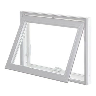 Cina Grandi finestre a doppio vetro in UPVC Australia Bianco con gomma a gas riflettente in vendita