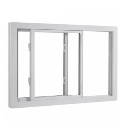 Cina Acquisti di vetro UPVC cinesi di alto livello Fuscolo scorrevole per uragani con zanzara in vendita