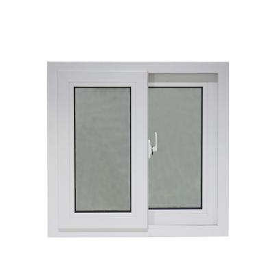 Cina Progettazione di finestre scorrevoli in UPVC con tenuta a prova di vento e vetro grigio in vendita