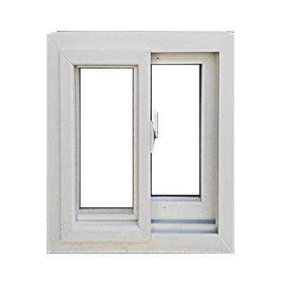 Cina Progettazione di finestre scorrevoli in UPVC con tenuta a prova di vento e vetro grigio in vendita