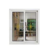 China Beautiful Elegance Upvc Double Glazed Pvc Vinyl Replacement Sliding Window for Kitchen for sale