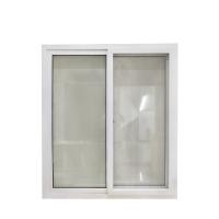 China Beautiful Elegance Upvc Double Glazed Pvc Vinyl Replacement Sliding Window for Kitchen for sale