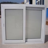 China Beautiful Elegance Upvc Double Glazed Pvc Vinyl Replacement Sliding Window for Kitchen for sale