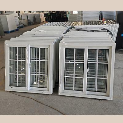 China Frame Pvc Window Frame Design Upvc Double Glazed Sliding Windows for Minimalist Style for sale
