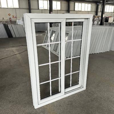 China Bescherm uw huis en kantoor met onze anti-inbreker UPVC dubbele beglazing schuiframen Te koop