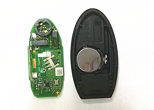 433 MHZ 3 Button Car Remote / Nissan Remote Key FCC ID KR5S180144106