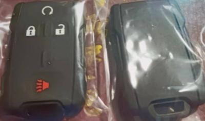 중국 쉐보레 / GMC를 위한 315Mhz 3+1button M3N-32337100 리모트 키 판매용