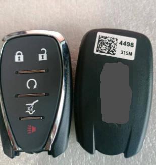 Cina 315Mhz HYQ4AA 4 + 1 pulsante 13584498 46 Chip Smart Key Per Chevrolet Equinox in vendita