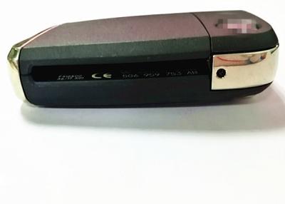 China 3 Button Remote Flip Car Key Fob Case , VW Golf Car Key 5G6 959 753 AB for sale