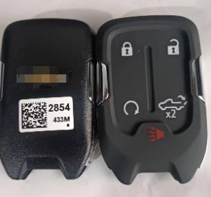 Cina 433Mhz 4 + 1 pulsante 46 chip HYQ1ES Smart Key per Chevrolet Silverado GMC Sierra in vendita