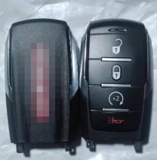 Cina 433 MHz OHT-4882056 3 + 1 pulsante 68291691AD 4A Chip Smart Key Per Dodge Ram 1500 Pickup in vendita