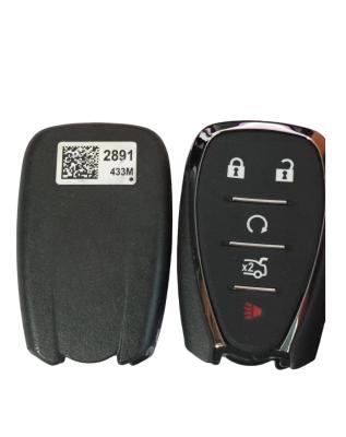 Cina Chevrolet Camaro Malibu 2021+ Smart Key 4+1 Buttone 13522891 HYQ4ES 433.92Mhz in vendita