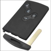 China Plastic 4 Button Car Remote Key 433MHZ PCF7953 For Renault Koleos Clio4 for sale