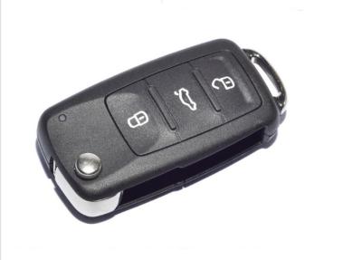 Cina Bottone Flip Car Remote Key 3t0 837 di Skoda 3 202 chip di identificazione 48 di H 433 megahertz in vendita