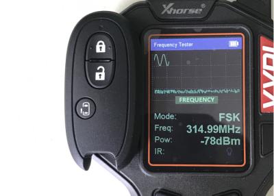 중국 315 MHz FSK PCF7953X ID47 칩 R74P1를 위한 고유 3 단추 차 열쇠 Fob 스마트 카드 판매용