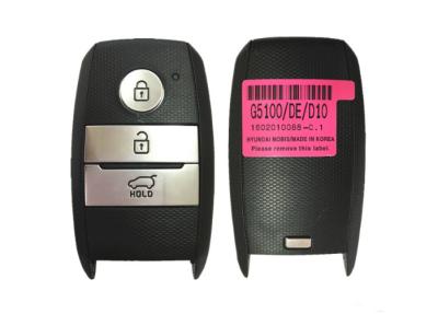 China Plastic KIA Remote Key Fob For 2016-2018 KIA Niro 3 Button 433 Mhz 47 Chip for sale
