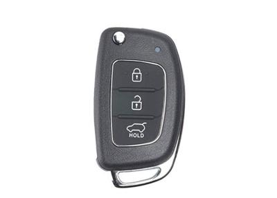 China Chip 4D60 80BIT Hyundai Flip Remote Key Fob 3 Button 433 Mhz for sale