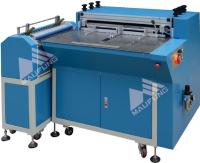 China Semi Auto Hard Cover Case Binding Machine , Notebook Cover Making Machine MF-SCM500 for sale